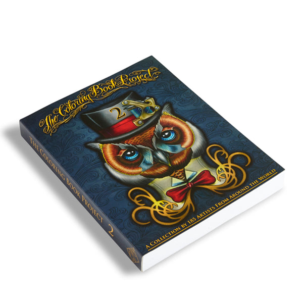 The Coloring Book Project, 2nd Edition: A Collection by 185 Artists Fr ...