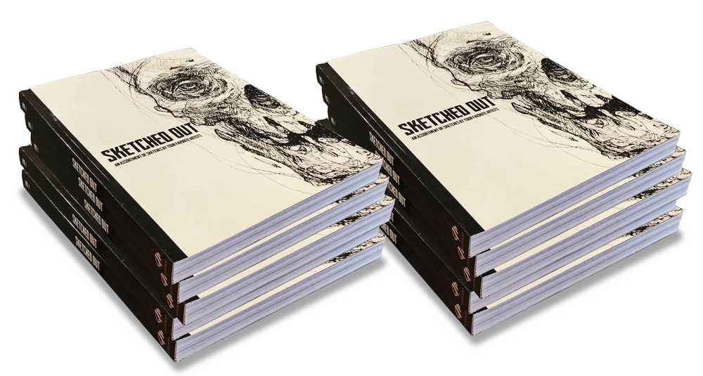 Sketched Out - Case of 10 Books – Memento Publishing